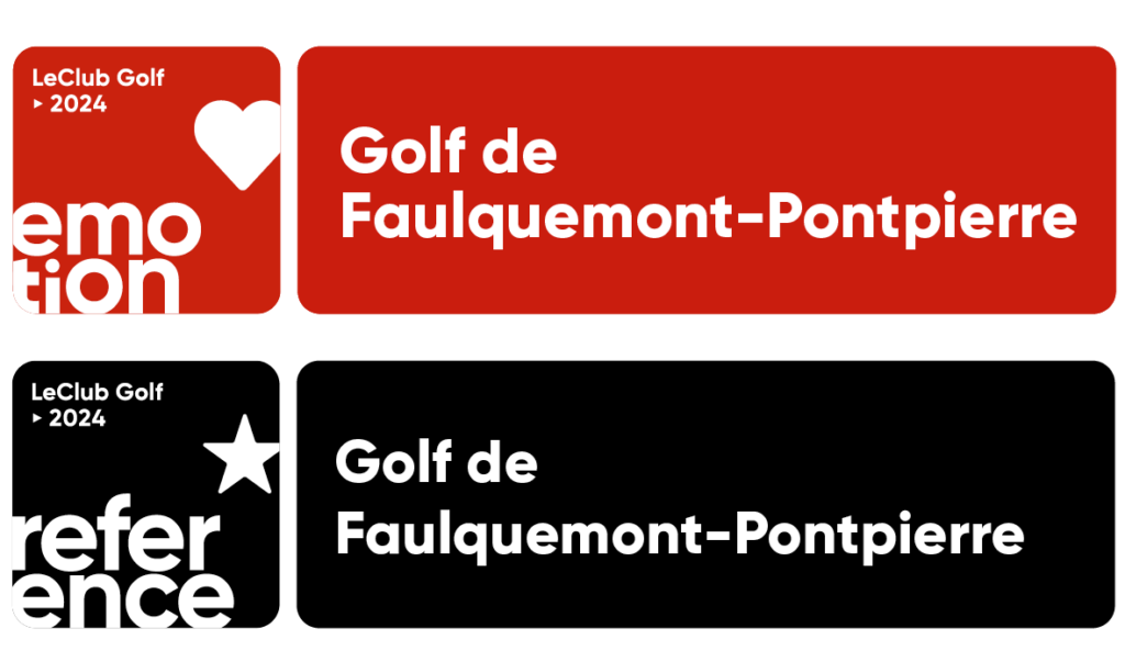 Labels Le Club Golf 2024 - Golf de Faulquemont