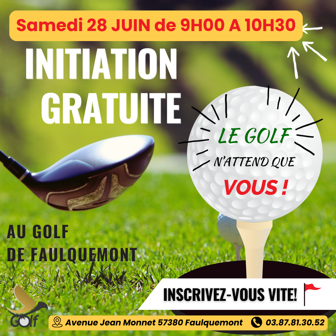 Initiation gratuite - Golf de Faulquemont
